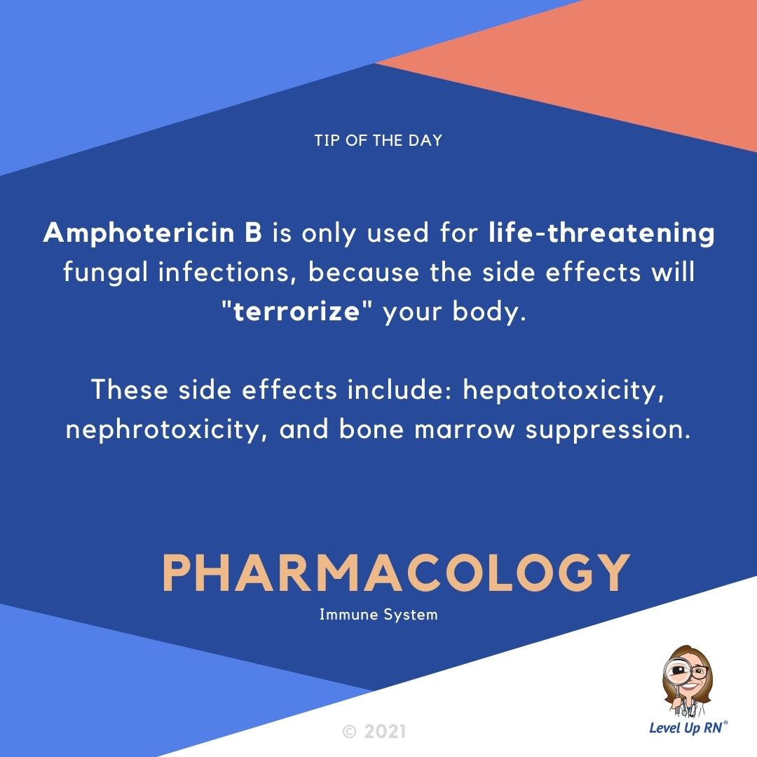 What is the Medication Amphotericin Used For? – LevelUpRN