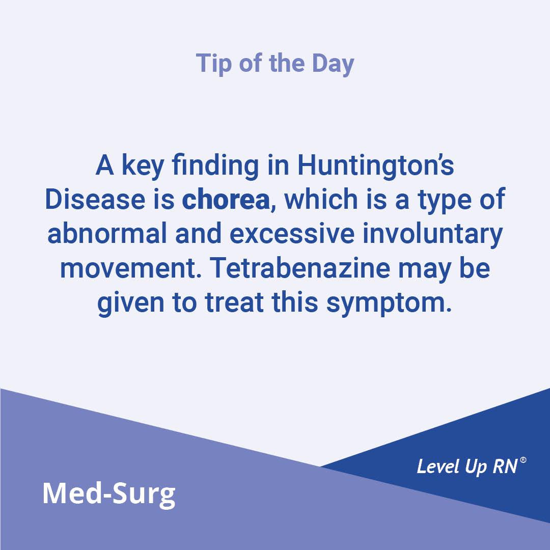 Chorea and Huntington's Disease – LevelUpRN
