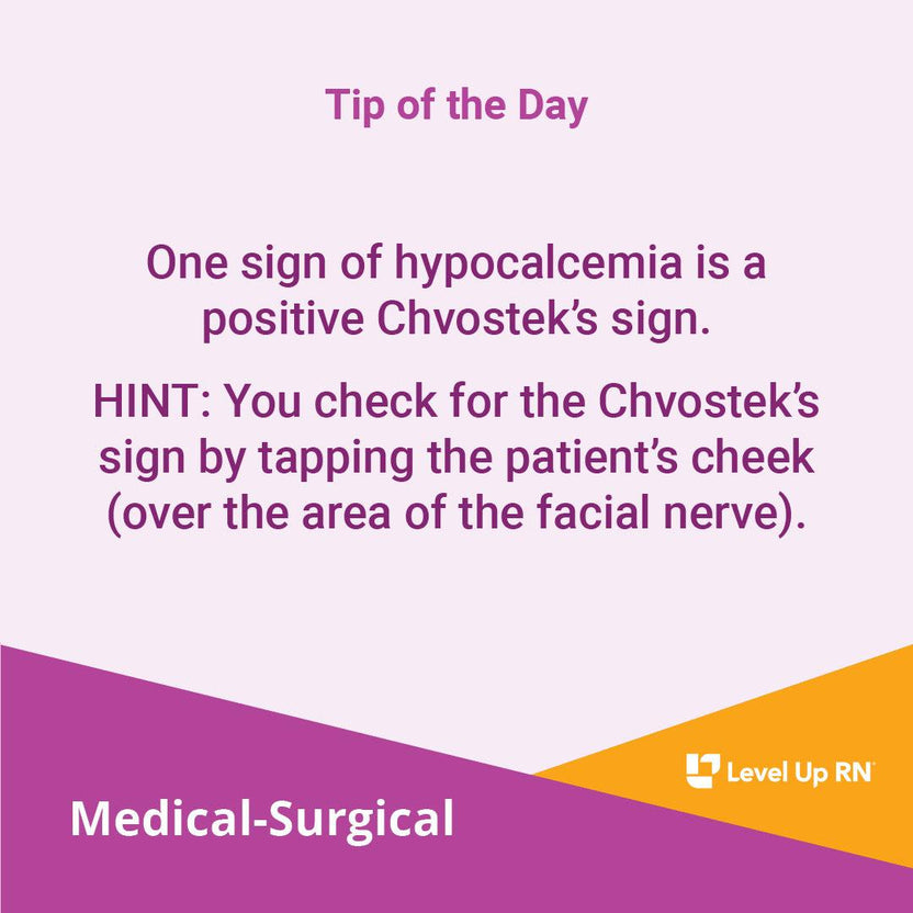 What is the Chvostek's Sign, Positive vs Negative | LevelUpRN