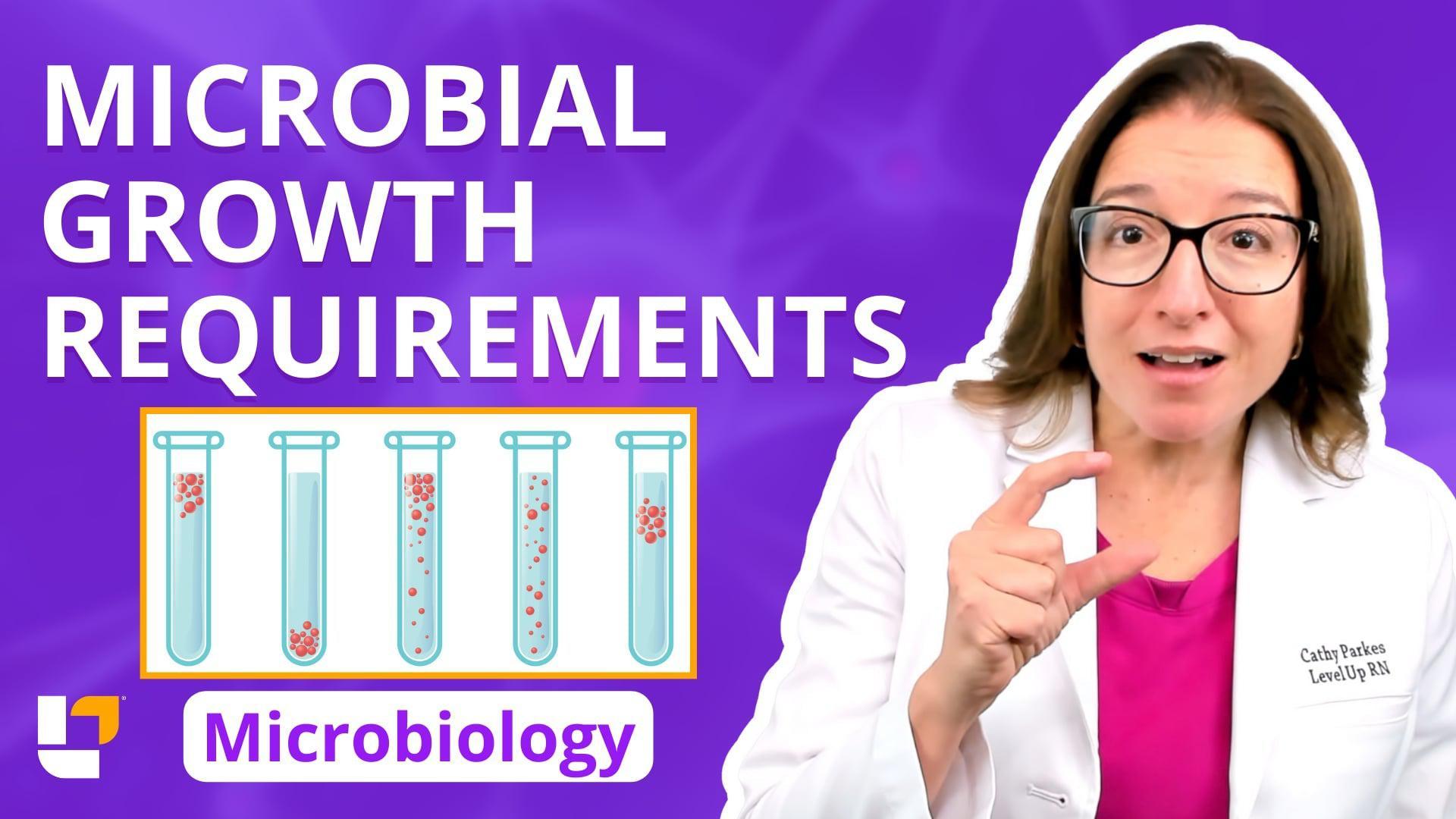 Microbe Growth Requirements (O₂, Temperature, pH, Chemical & Osmotic)