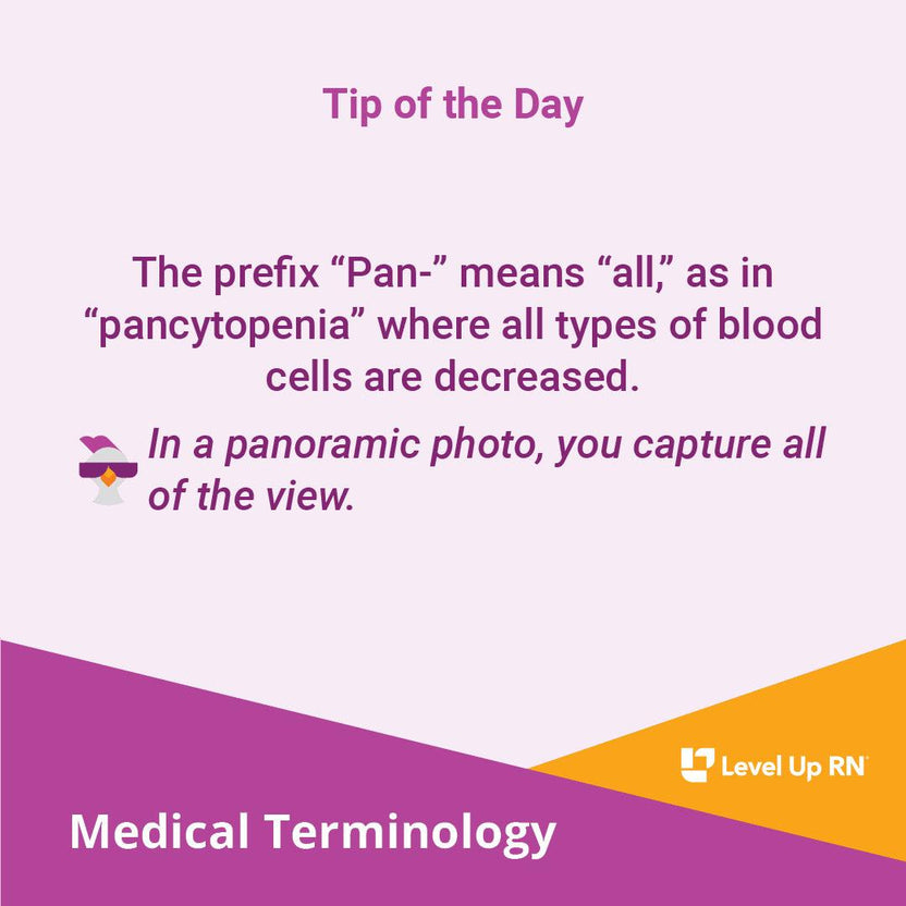 Nursing Tip: Prefix: Pan- – LevelUpRN
