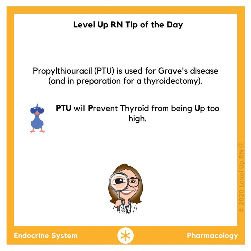 Propylthiouracil (PTU) – LevelUpRN