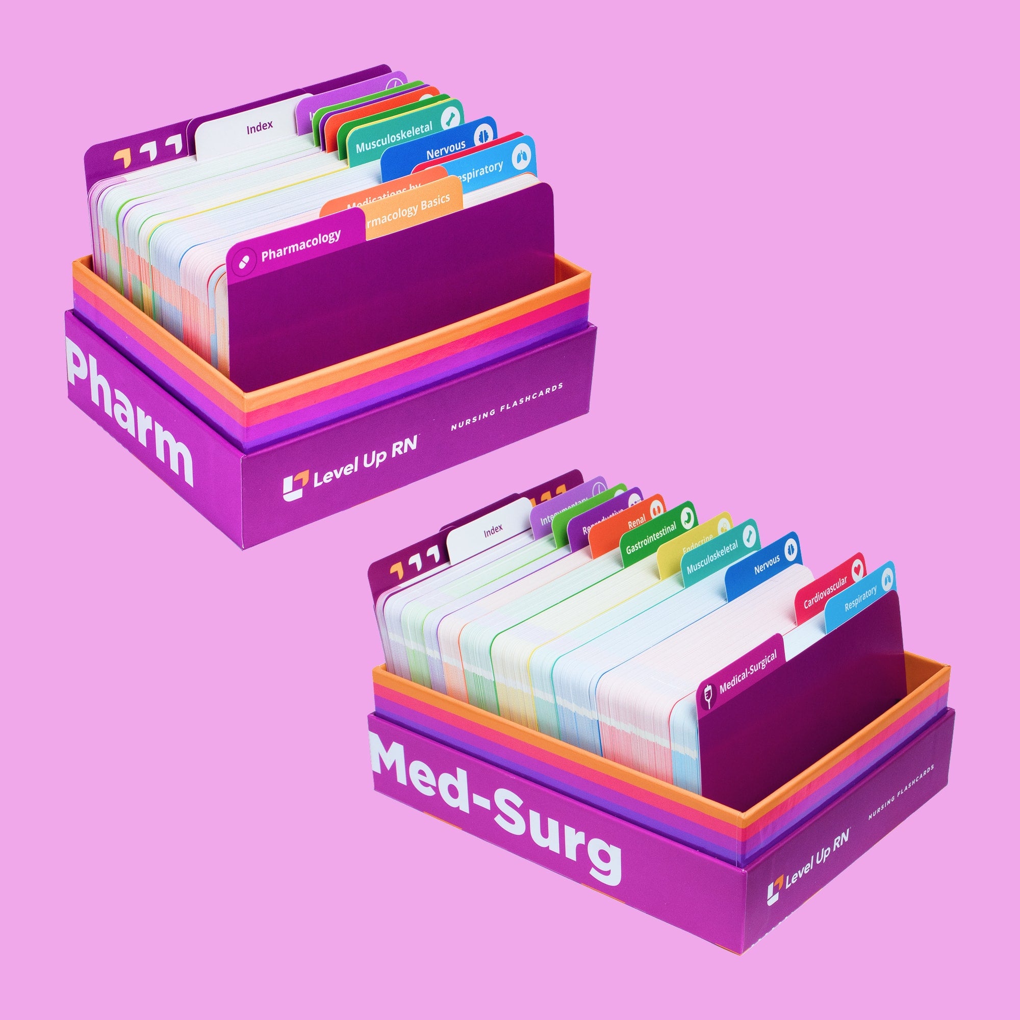 Pharmacology & Medical-Surgical - Nursing Flashcards – LevelUpRN