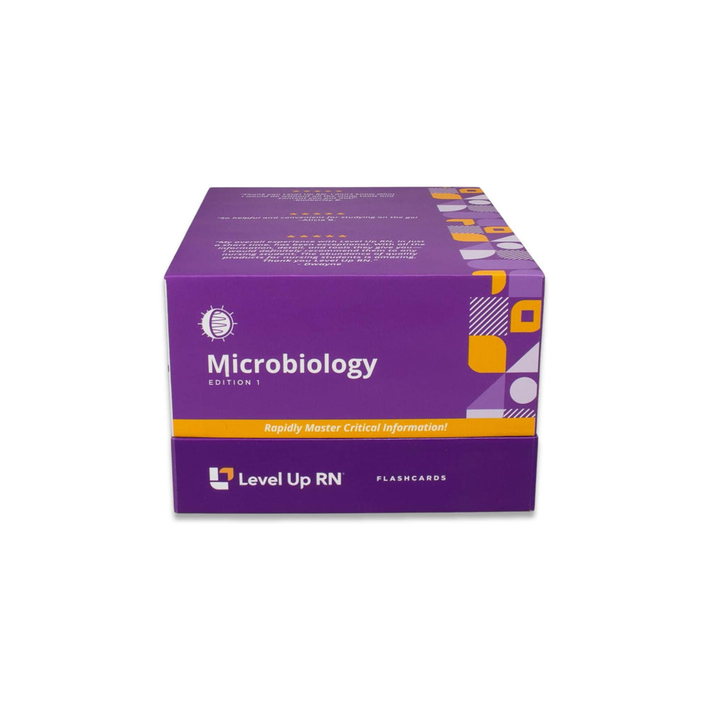 Microbiology Flashcards for Nursing & Medical Students - LevelUpRN